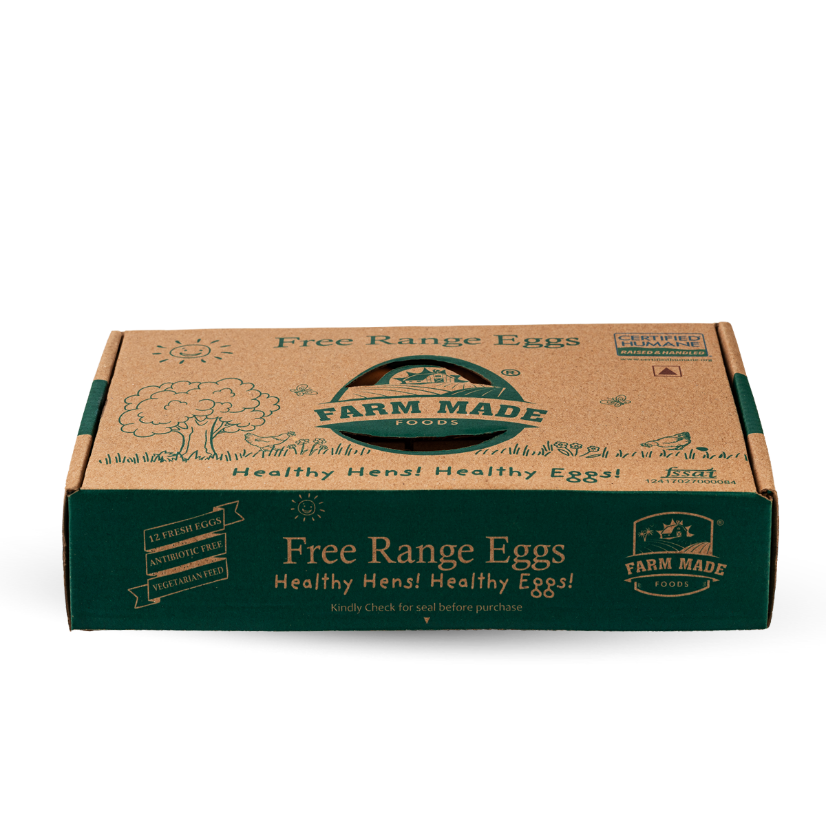 Free Range Eggs - 12 Pack – Farm Made Foods