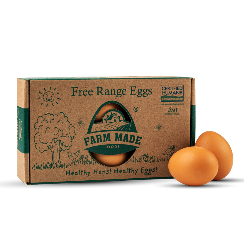 Buy Free Range Eggs Online - Fresh Eggs from Farm Made Foods