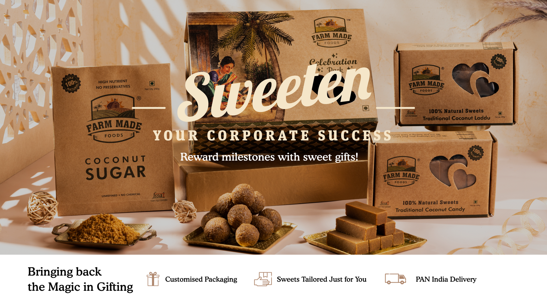 Delightful Sweet Gift Boxes for Corporate Gifting | Farm Made Foods