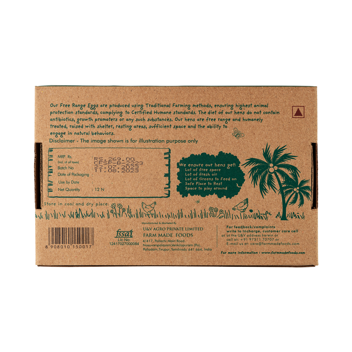 Buy Free Range Eggs Online - Fresh Eggs from Farm Made Foods