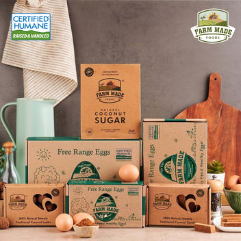 Farm Made Foods - Free Range Eggs, Coconut Candy, Ladoo & Sugar
