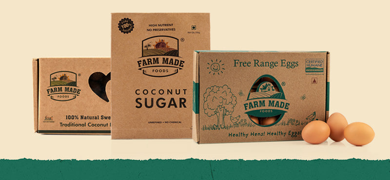 Farm Made Foods - Free Range Eggs, Coconut Candy, Ladoo & Sugar