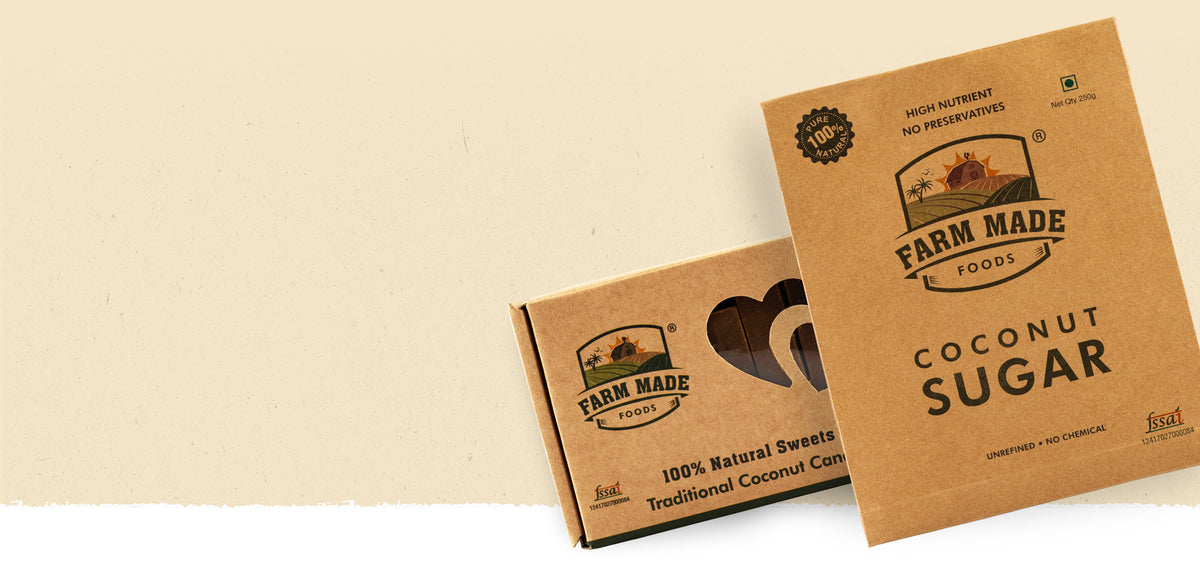 Farm Made Foods - Free Range Eggs, Coconut Candy, Ladoo & Sugar